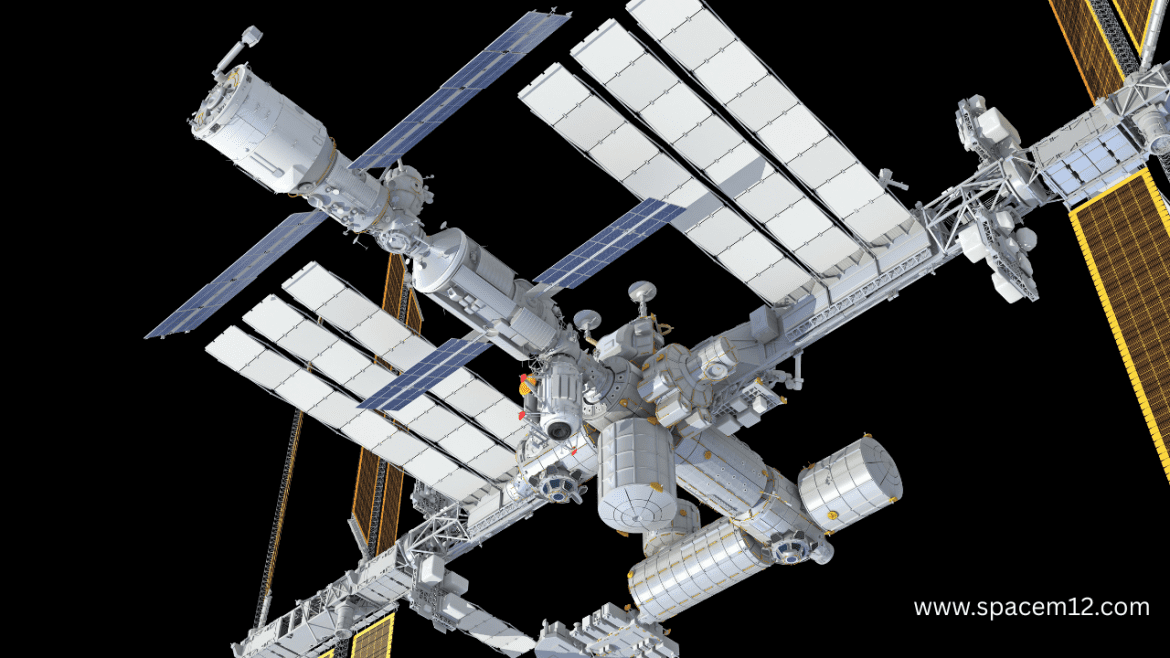 "ISS Size Revealed: A Giant in Space!" - Spacem12